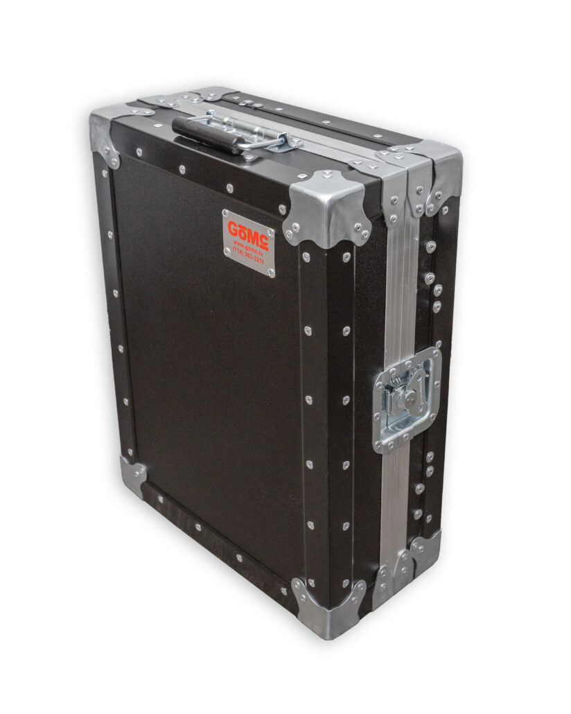BLACK BRIEFCASE TECH BOX | G.O.M.C. Flight & Road Cases